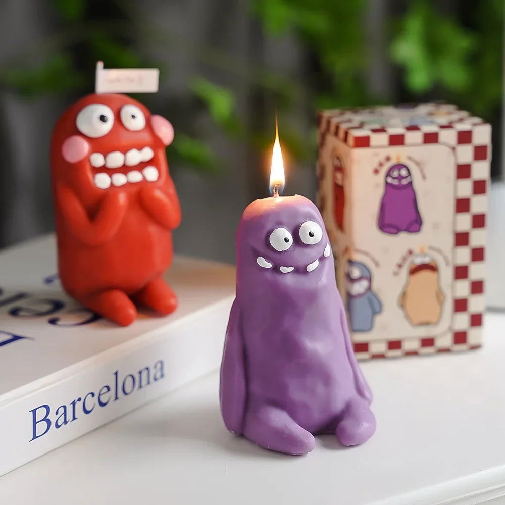 Clay Man Monster Candles - Funny Birthday Gift Candles at Candletown ...